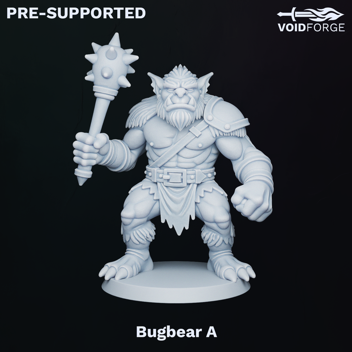 3D Printable Bugbear A by Voidforge